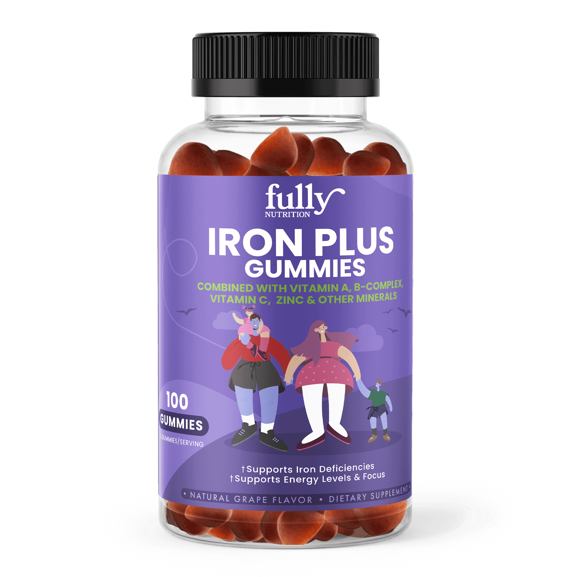 Buy Fully Nutrition Iron Gummies - Shop Fully Nutrition